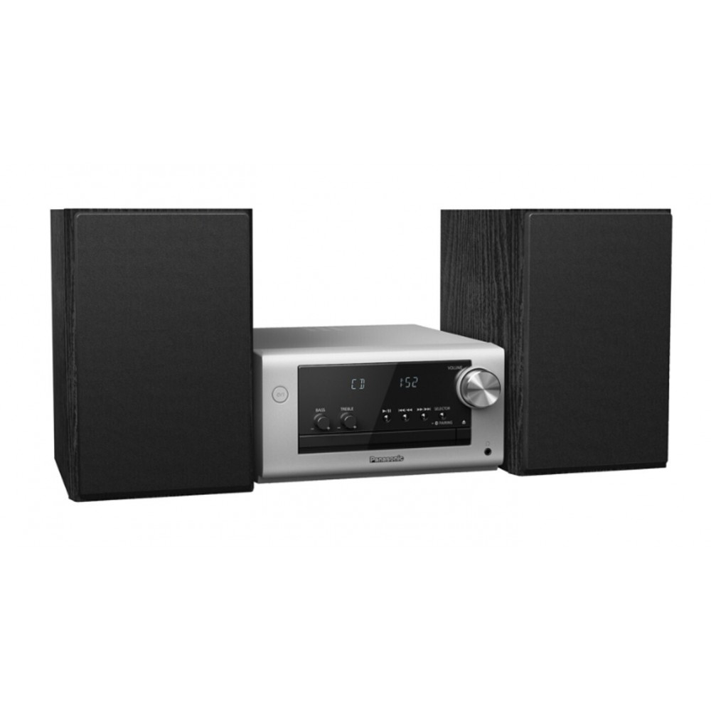 Panasonic SC-PM700 Ηχοσύστημα 2.0 80W με Player και Bluetooth Ασημί