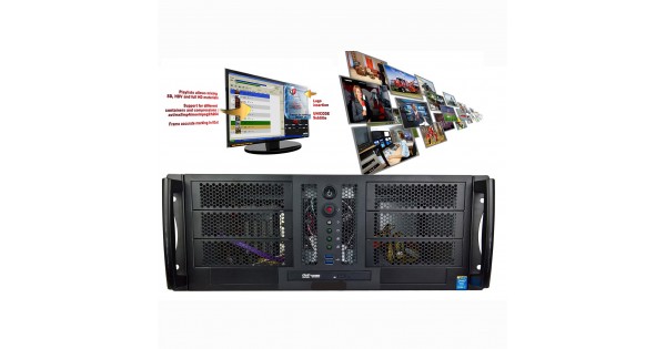 OUTLETVIDEO Broadcast Playout Automation System with Software 32GB