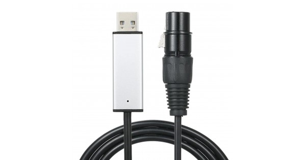 USB to DMX DMX512 Interface Adapter Cable Stage Light Controller Cable