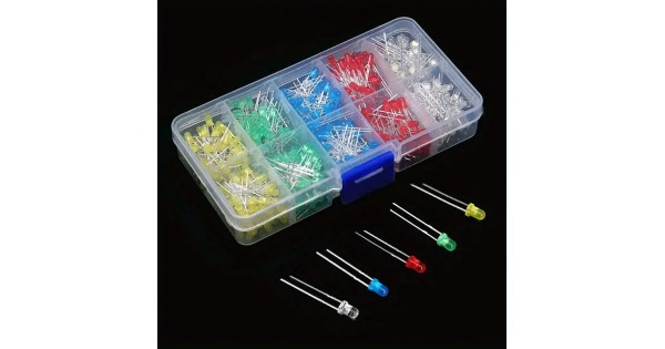 100 Τεμ. LED Diodes Assorted w Box