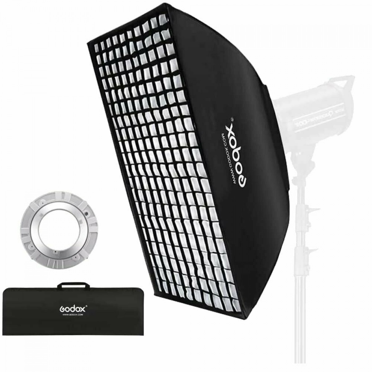 Godox Softbox 80x120cm με Bowens Mount και Grid SBFW80120