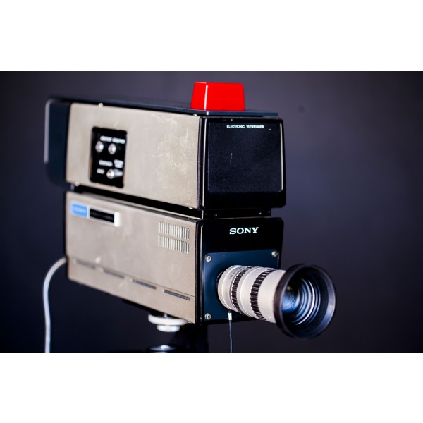 3 Video Vintage Cameras Sony AVC-3250 Vidicon w Special Effect Genera