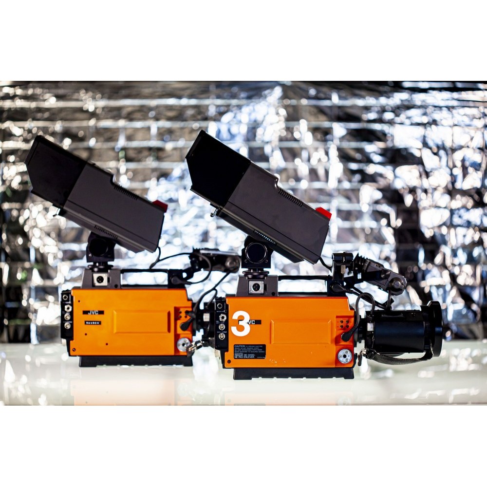 FULL Vintage Kit JVC KY 1900 Videocameras w Video mixer (Year 1982)