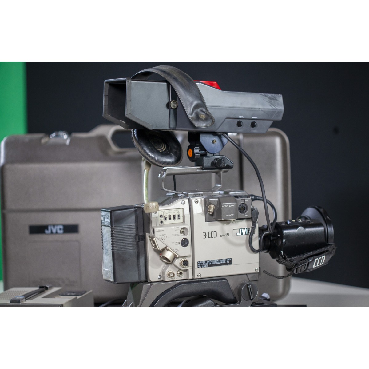 Vintage FULL SETUP Camcorder JVC KY 15 Video Camera + JVC RM-P200 (1988)