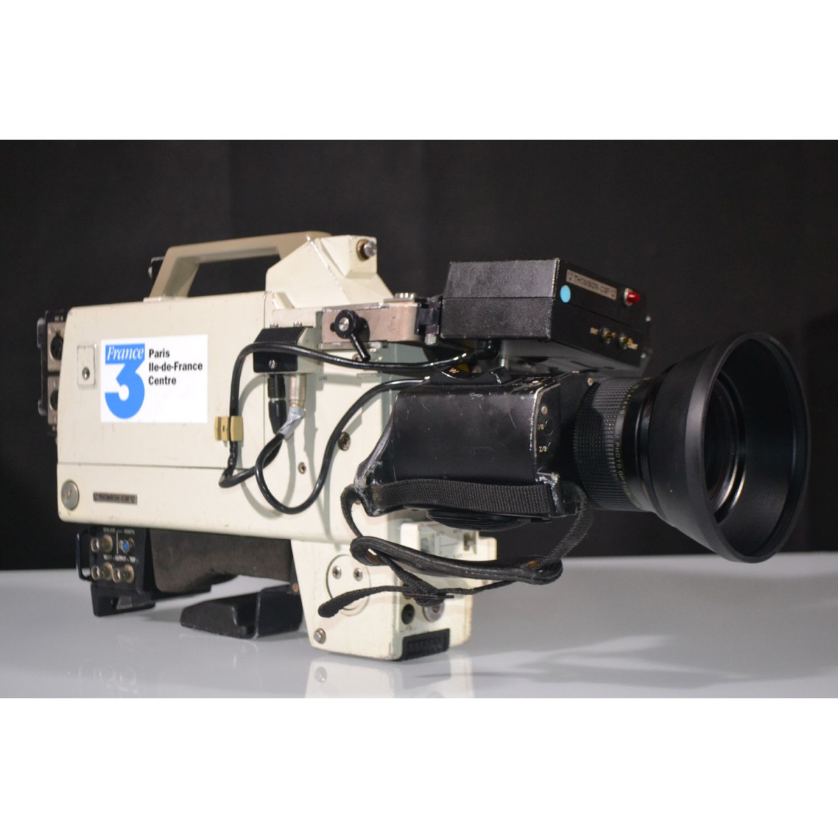 Rare Vintage Thomson CSF TTV 1603p Video Broadcast Camera from France 3 ...