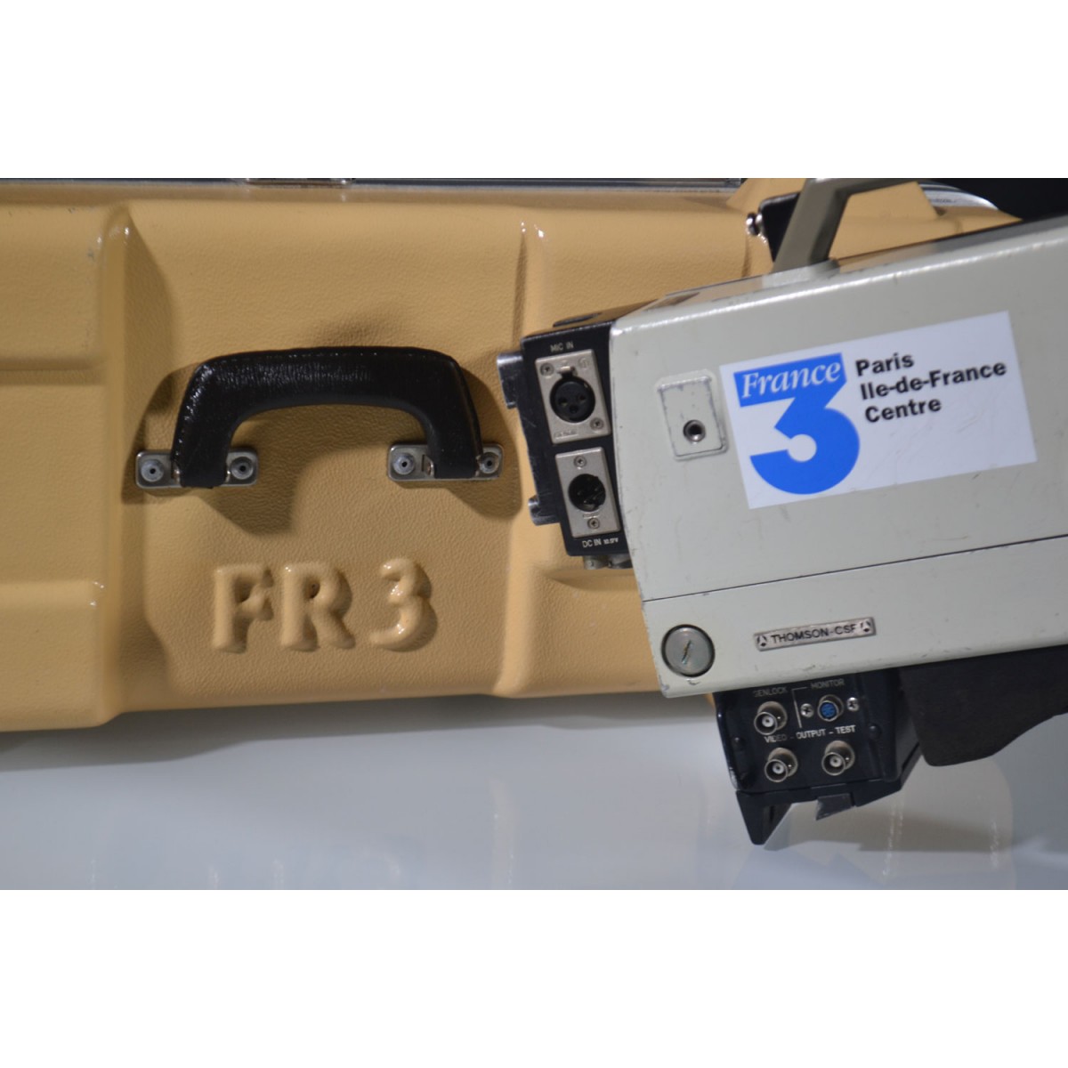 Rare Vintage Thomson CSF TTV 1603p Video Broadcast Camera from France 3 ...