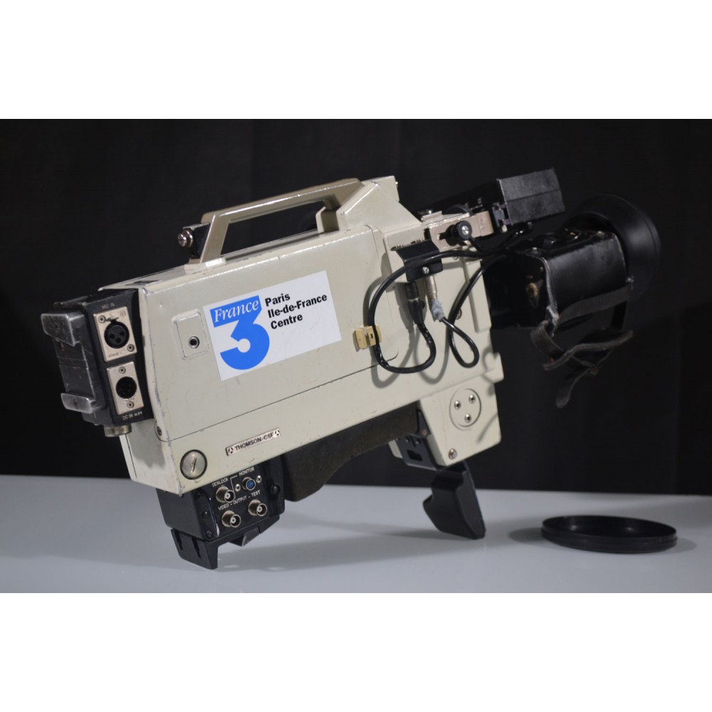 Rare Vintage Thomson CSF TTV 1603p Video Broadcast Camera from France 3 ...