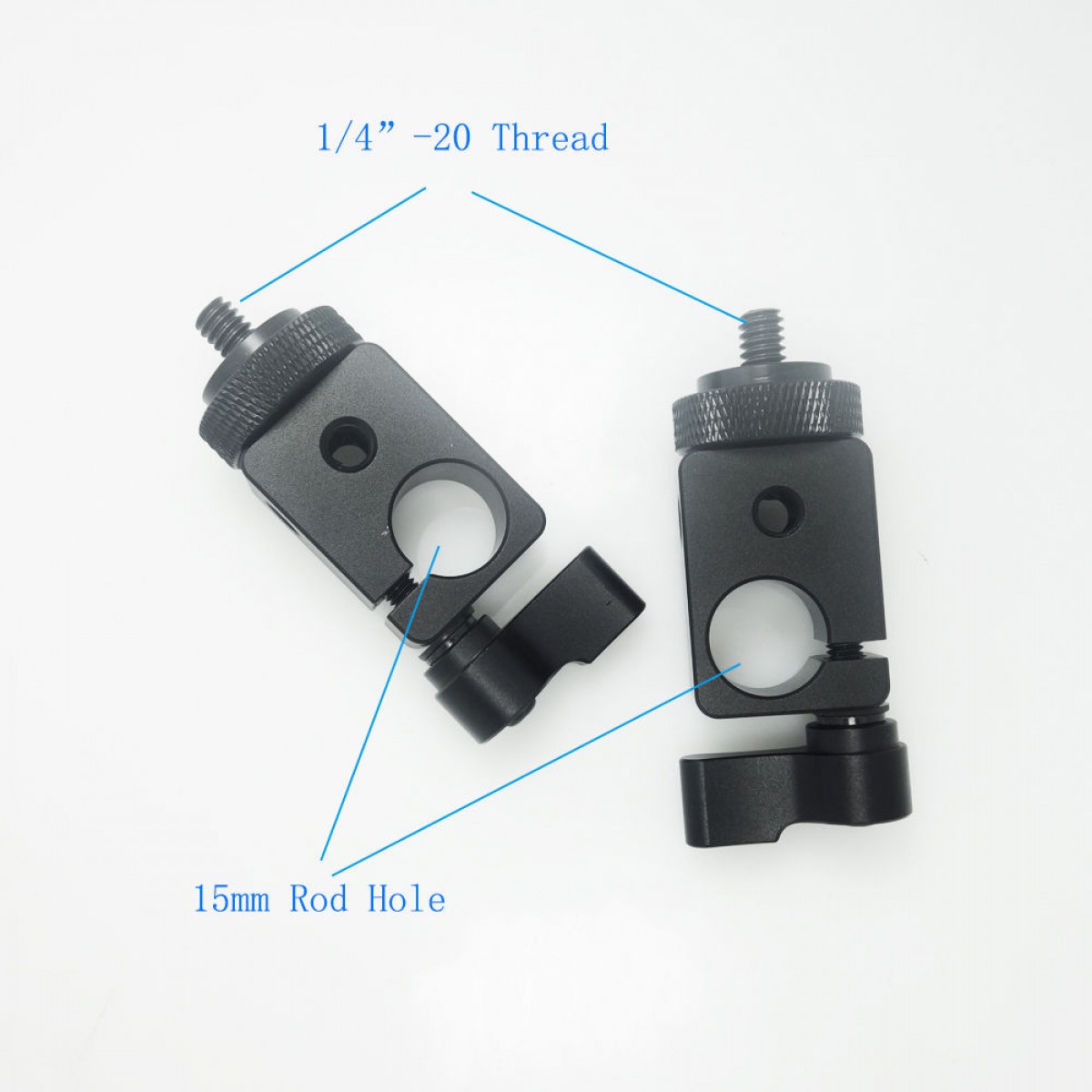 Movofilms Right Angle Rod Clamp for 15mm Rod