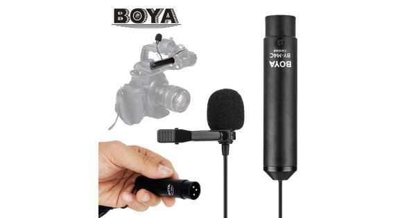 Μικρόφωνο πέτου BOYA BY-M4C XLR Cardioid