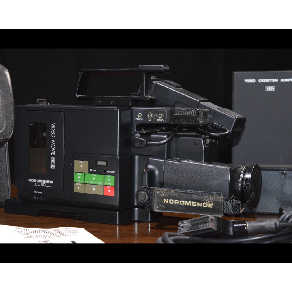 Vintage NORMENDE CV 2001 Camcorder (Full Kit)